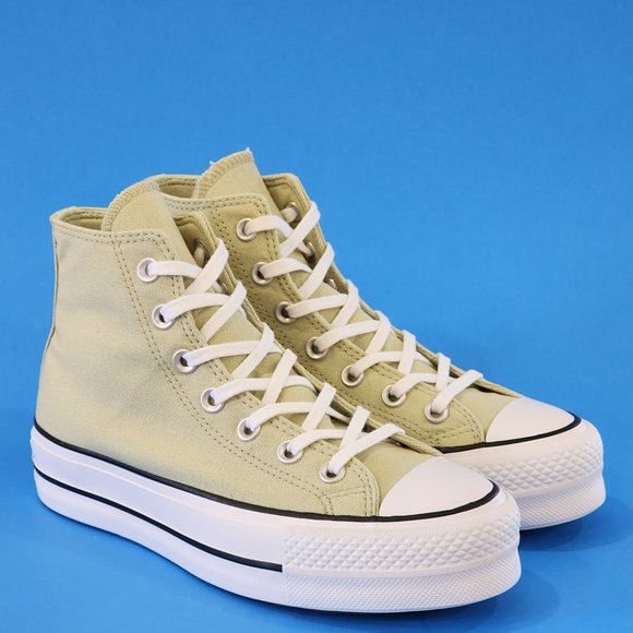 Converse | Shoes | Converse Ctas Hi Lift Seasonal Color Olive Aura ...